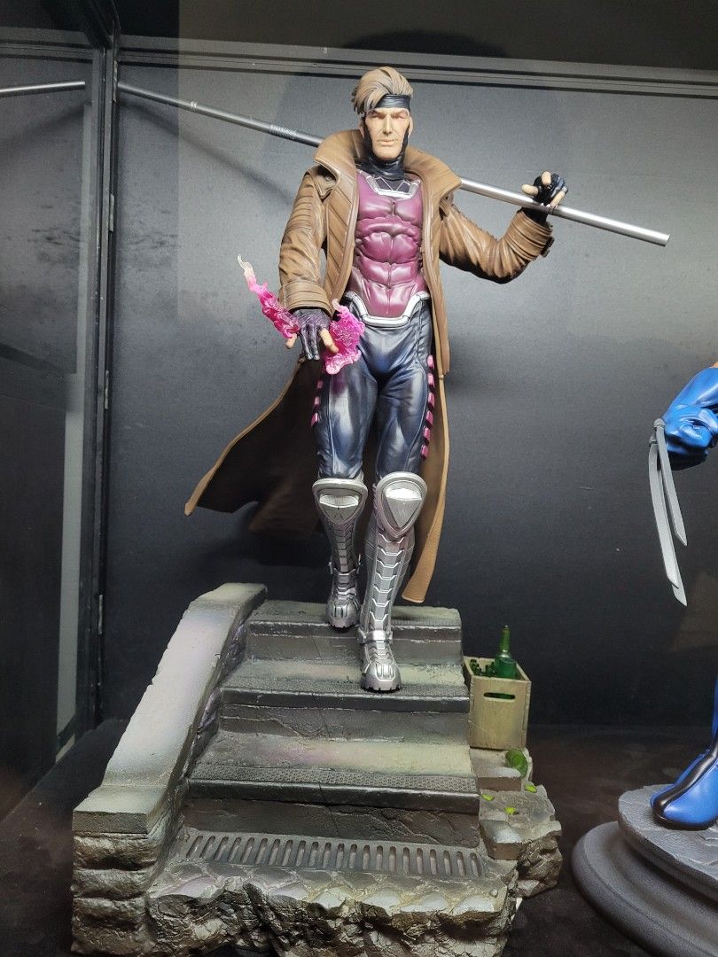 Custom Hungry Hulks Gambit 1/4 Scale Statue X-Men Marvel not Sideshow ...