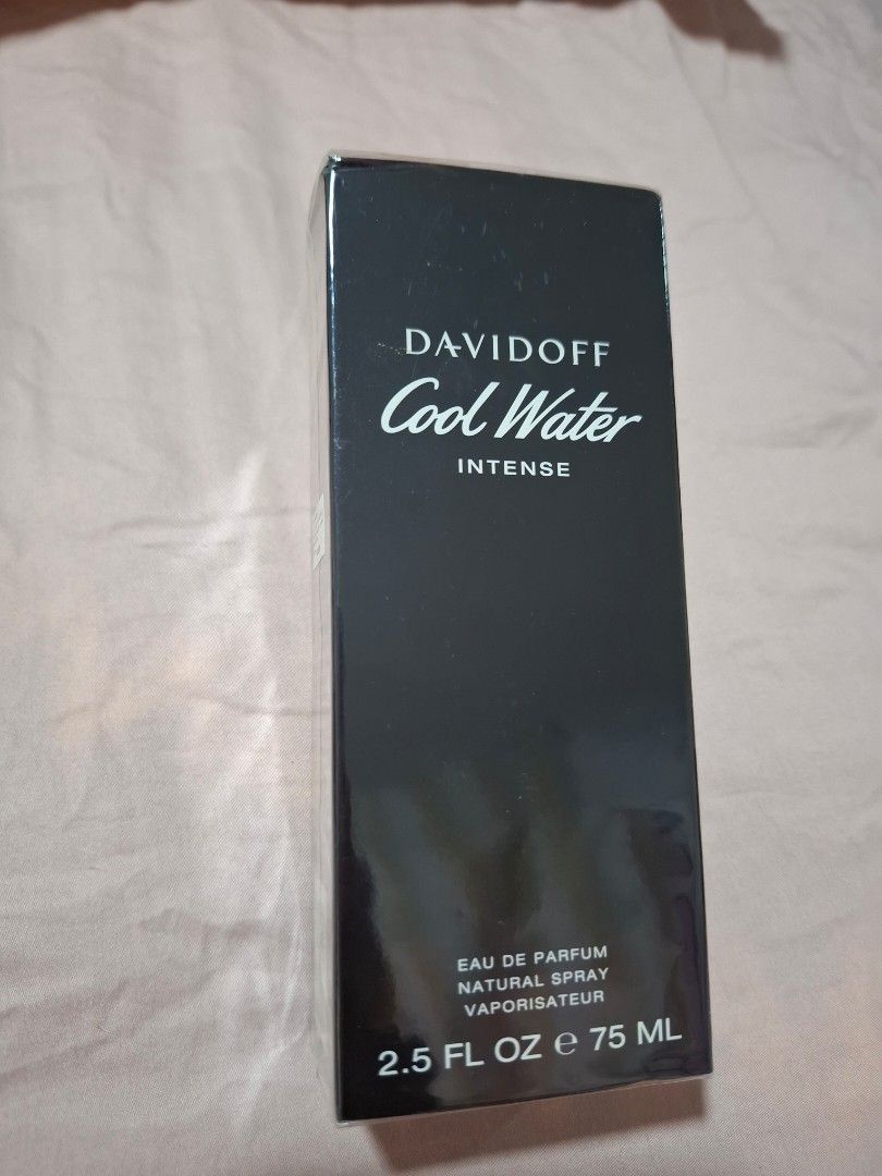 Davidoff Cool Water Intense Eau de Parfum 75ml, Beauty & Personal Care ...