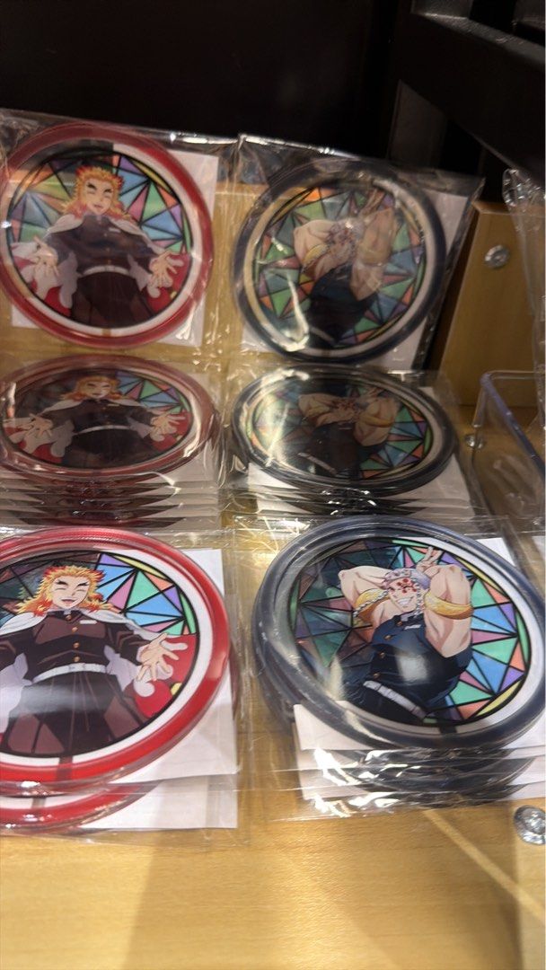 Demon Slayer Anime Coasters - Various Characters, Hobbies & Toys ...