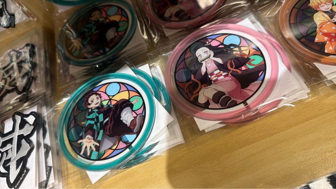 Demon Slayer Anime Coasters - Various Characters, Hobbies & Toys ...