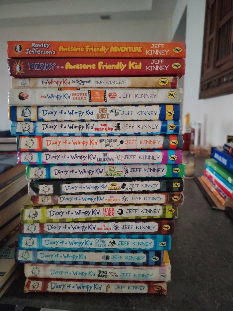 Diary of a Wimpy Kid Book Collection, Hobbies & Toys, Books & Magazines ...
