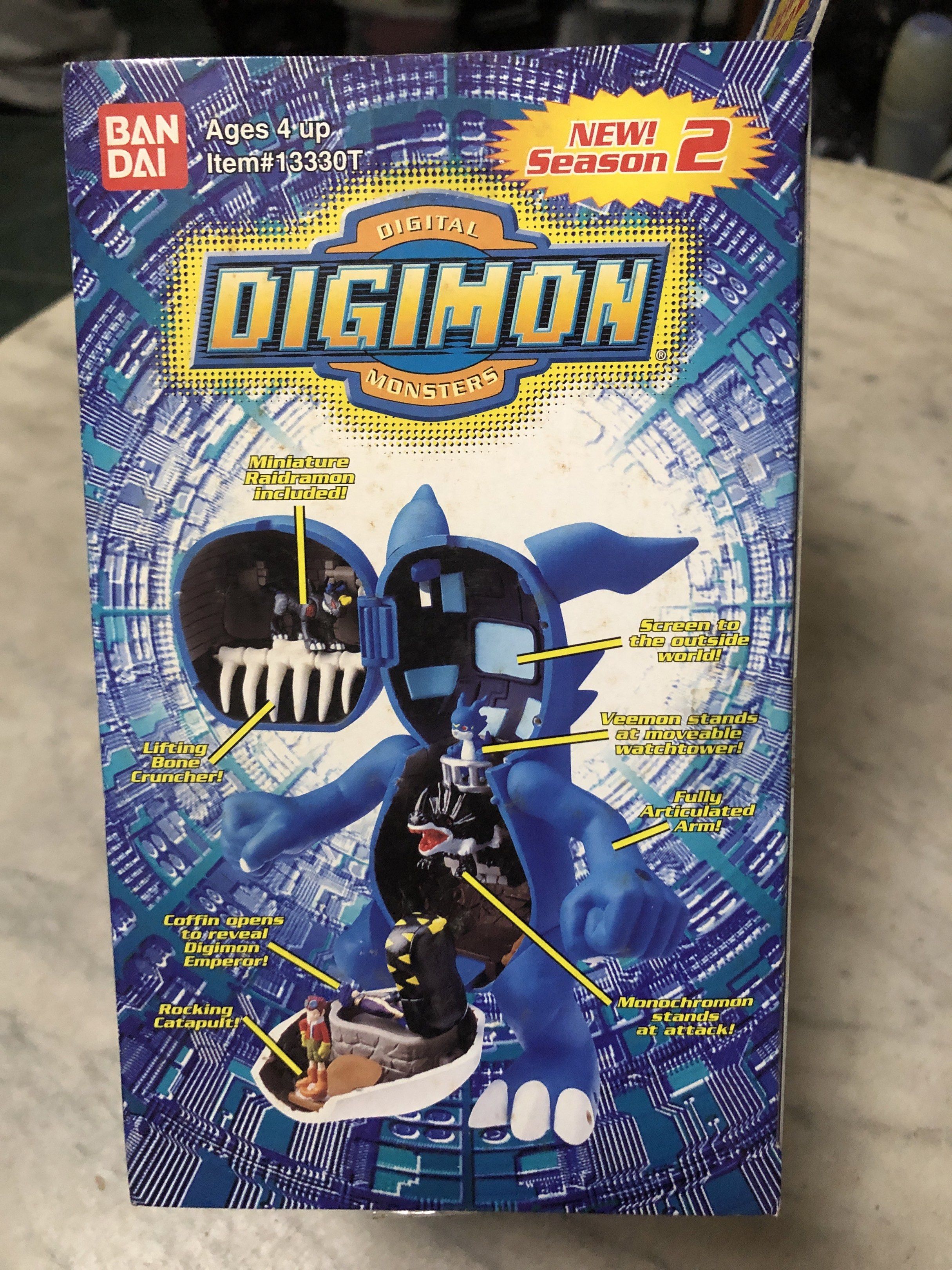 Digimon Deluxe Digivolving Playset - Veemon, Hobbies & Toys ...