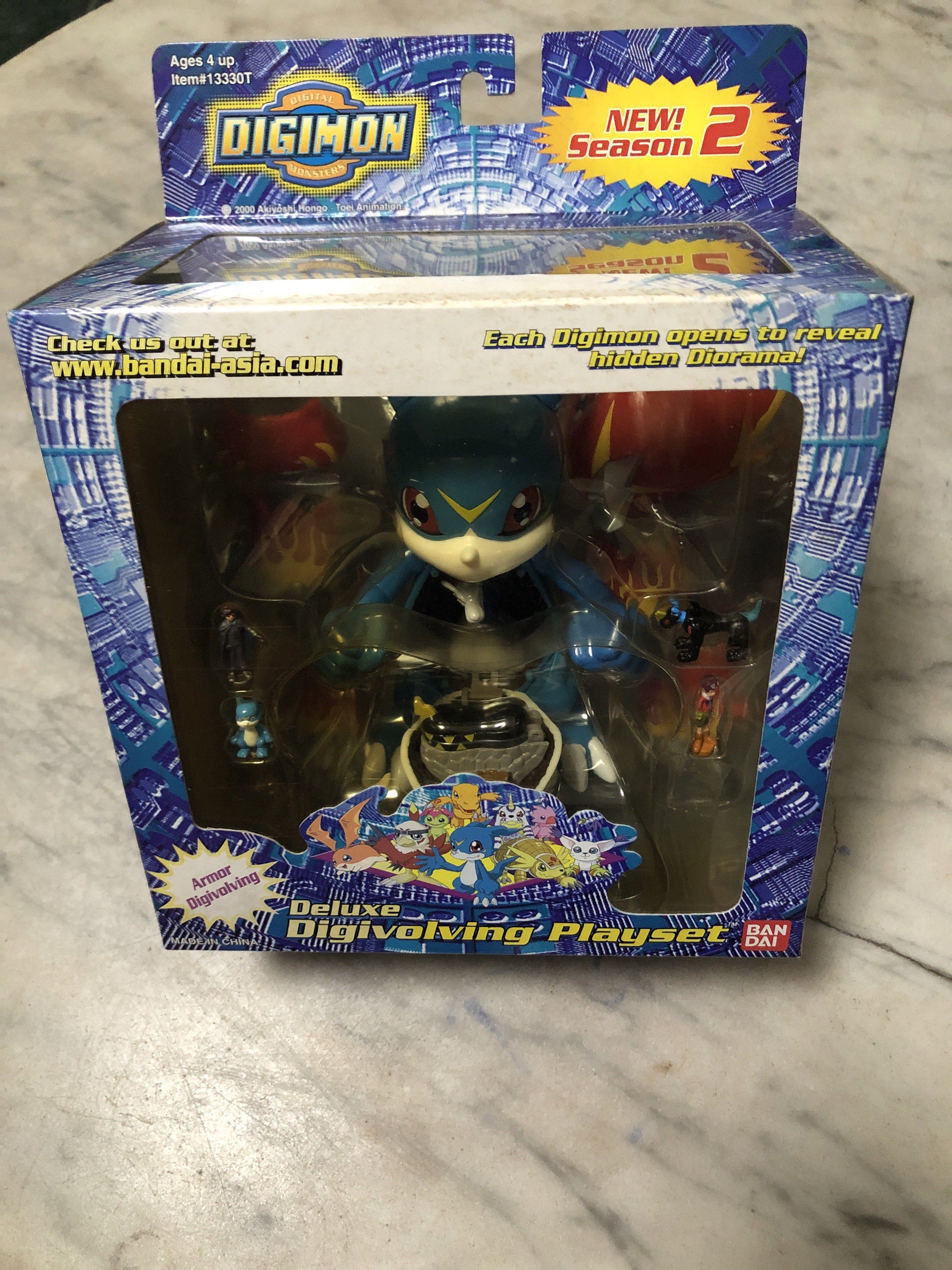 Digimon Deluxe Digivolving Playset - Veemon, Hobbies & Toys ...