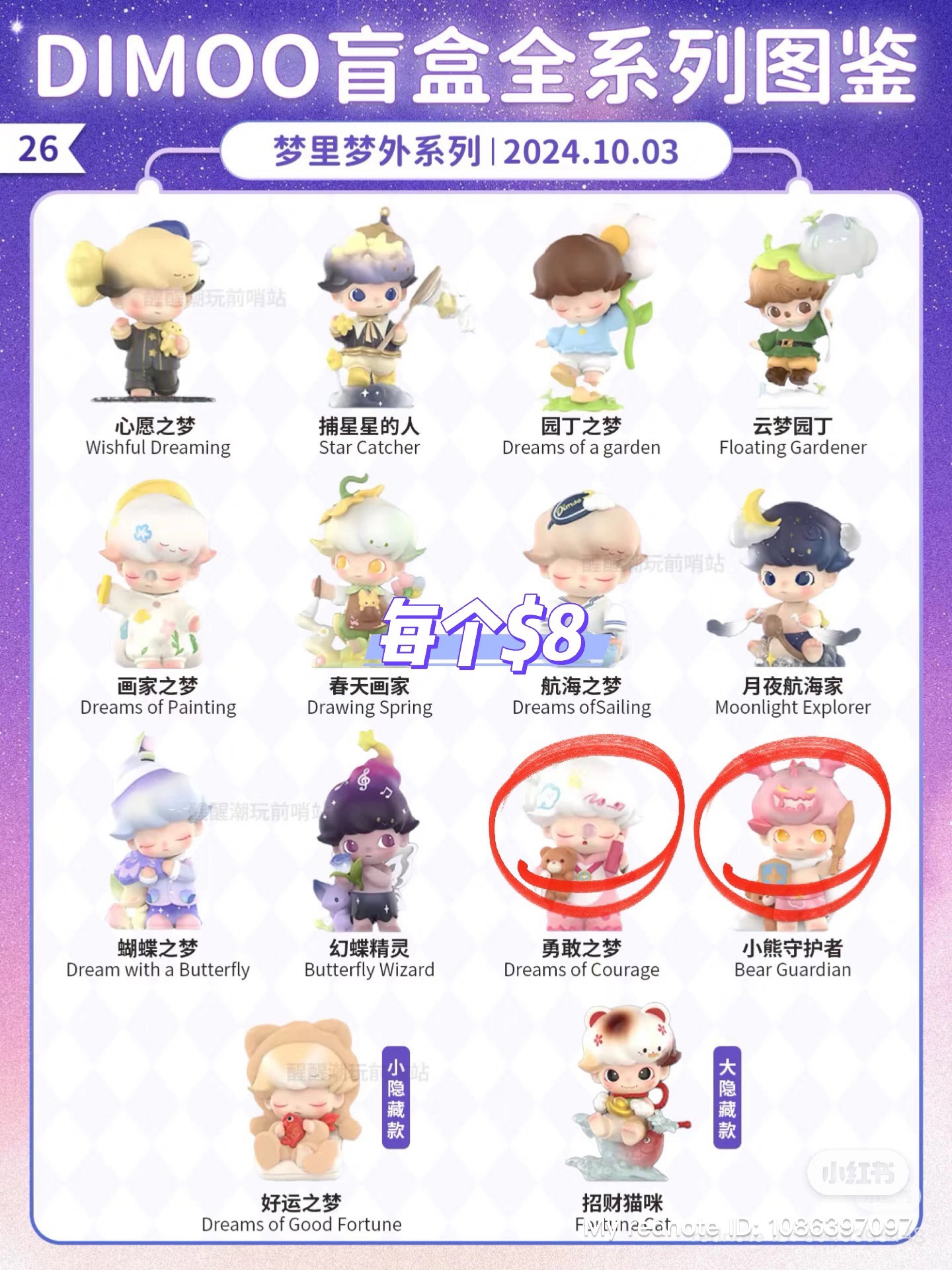 DIMOO Blind Box Figures - Various Series, Hobbies & Toys, Toys & Games ...