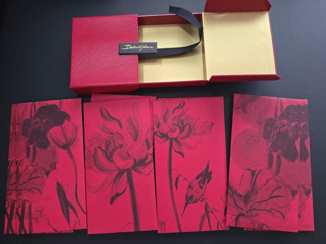 Dolce Gabbana Red Packets Ang Pow Hong Bao, Luxury, Accessories on ...