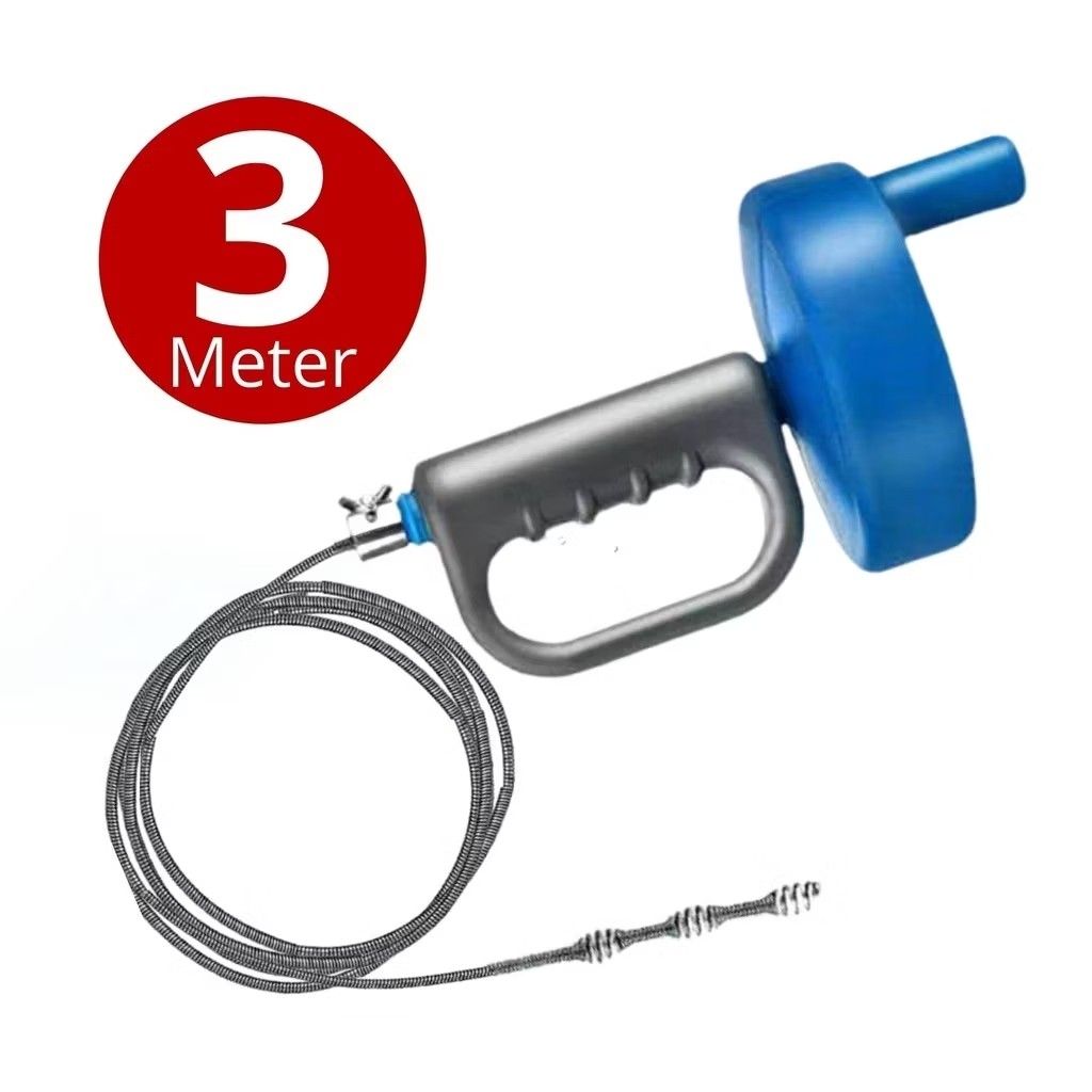 Drain unblocker clog remover sewer pipe toilet dredging tool Plumbing ...