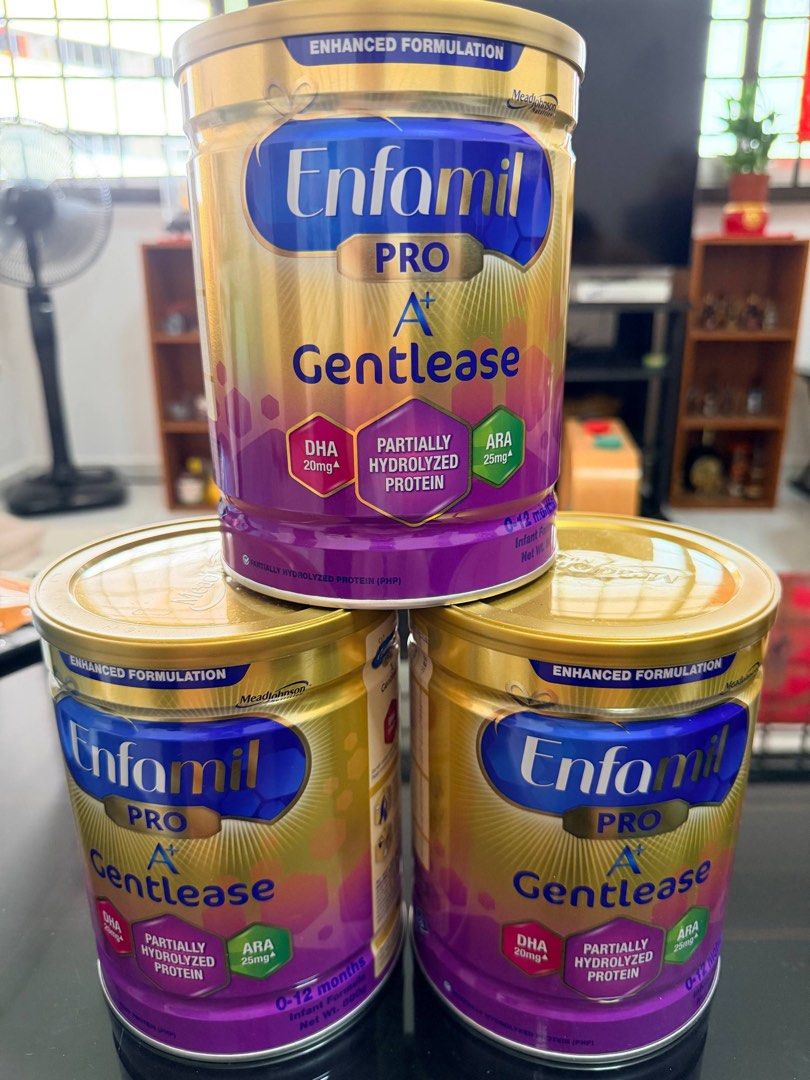 Enfamil Pro A+ Gentlease Infant Formula (0-12 Months), Babies & Kids ...