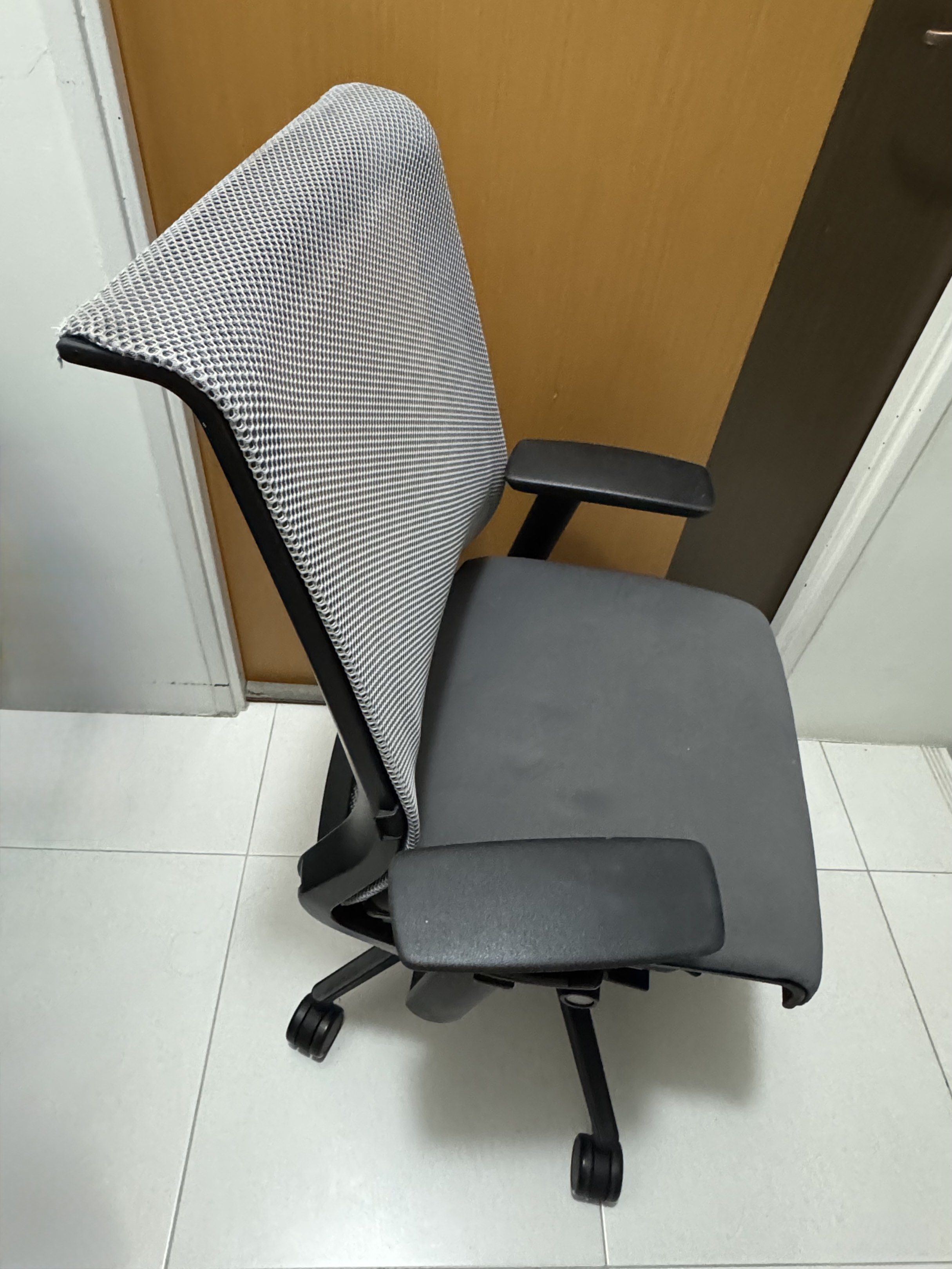 Ergonomic Office Chair - Grey, Furniture & Home Living, Furniture ...