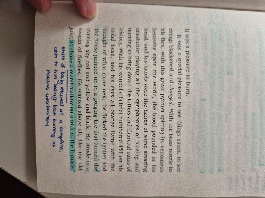 Fahrenheit 451 by Ray Bradbury, Hobbies & Toys, Books & Magazines ...