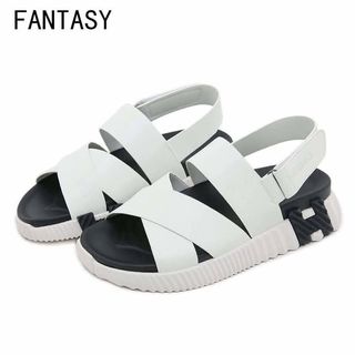 Lily brown Cross strap Sandal Fresh from Japan🇯🇵, Women's Fashion ...