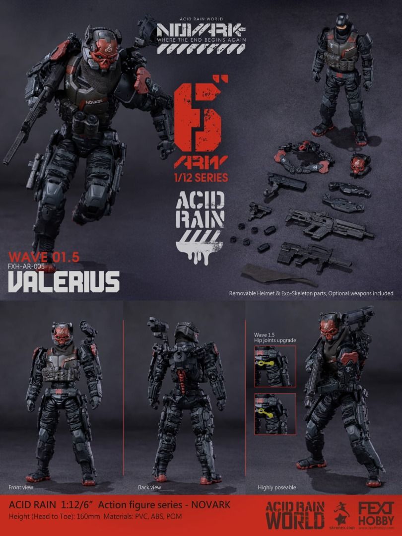 【預訂】FEXT HOBBY - FXH-AR-005 NOVARK - 酸雨 Acid Rain 1:12 05 VALERIUS 至 28 FEB 26, 興趣及遊戲, 玩具 & 遊戲類 ...