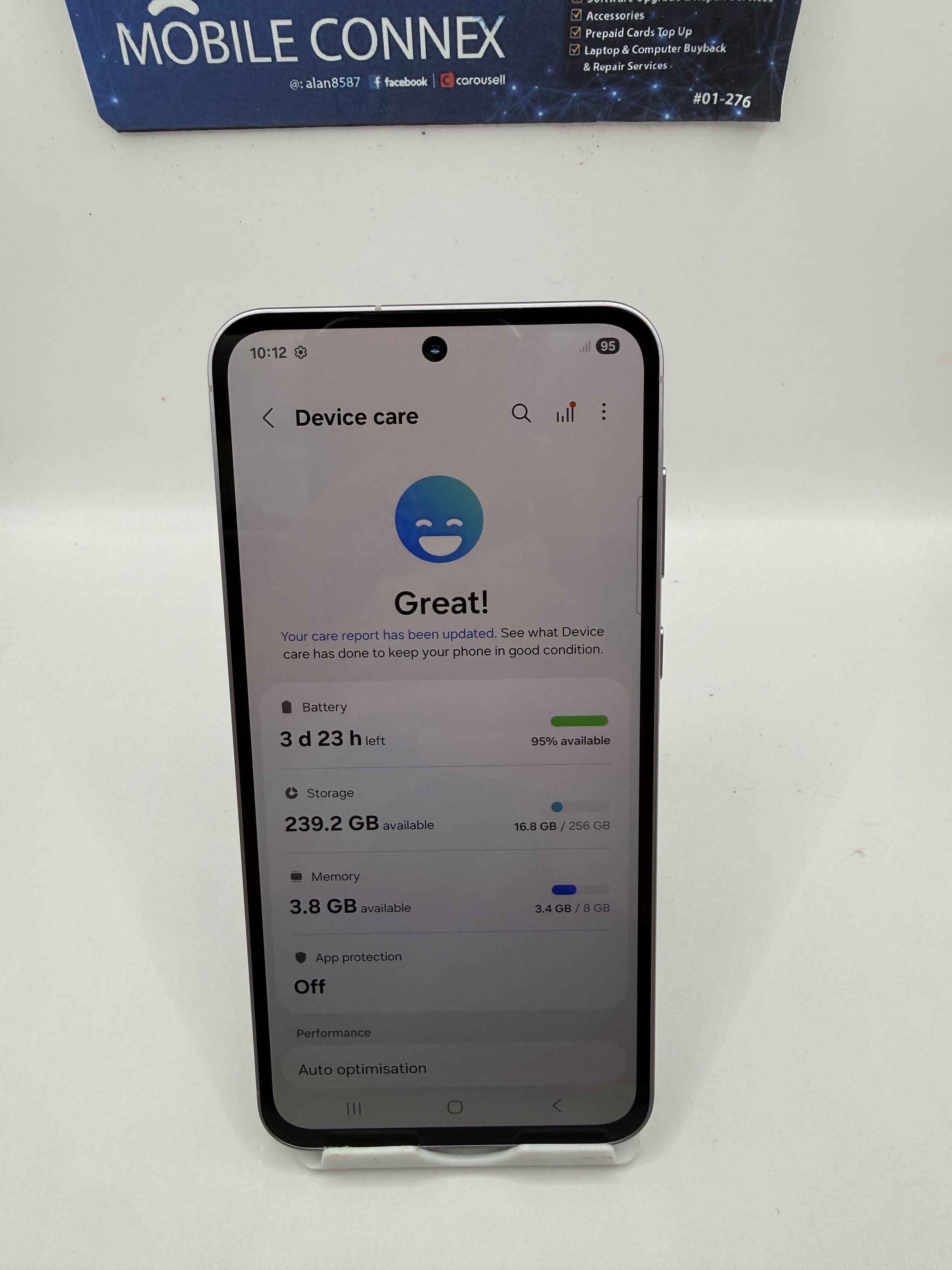 Galaxy A55 5G Awesome Lilac 256GB, Mobile Phones & Gadgets, Mobile ...