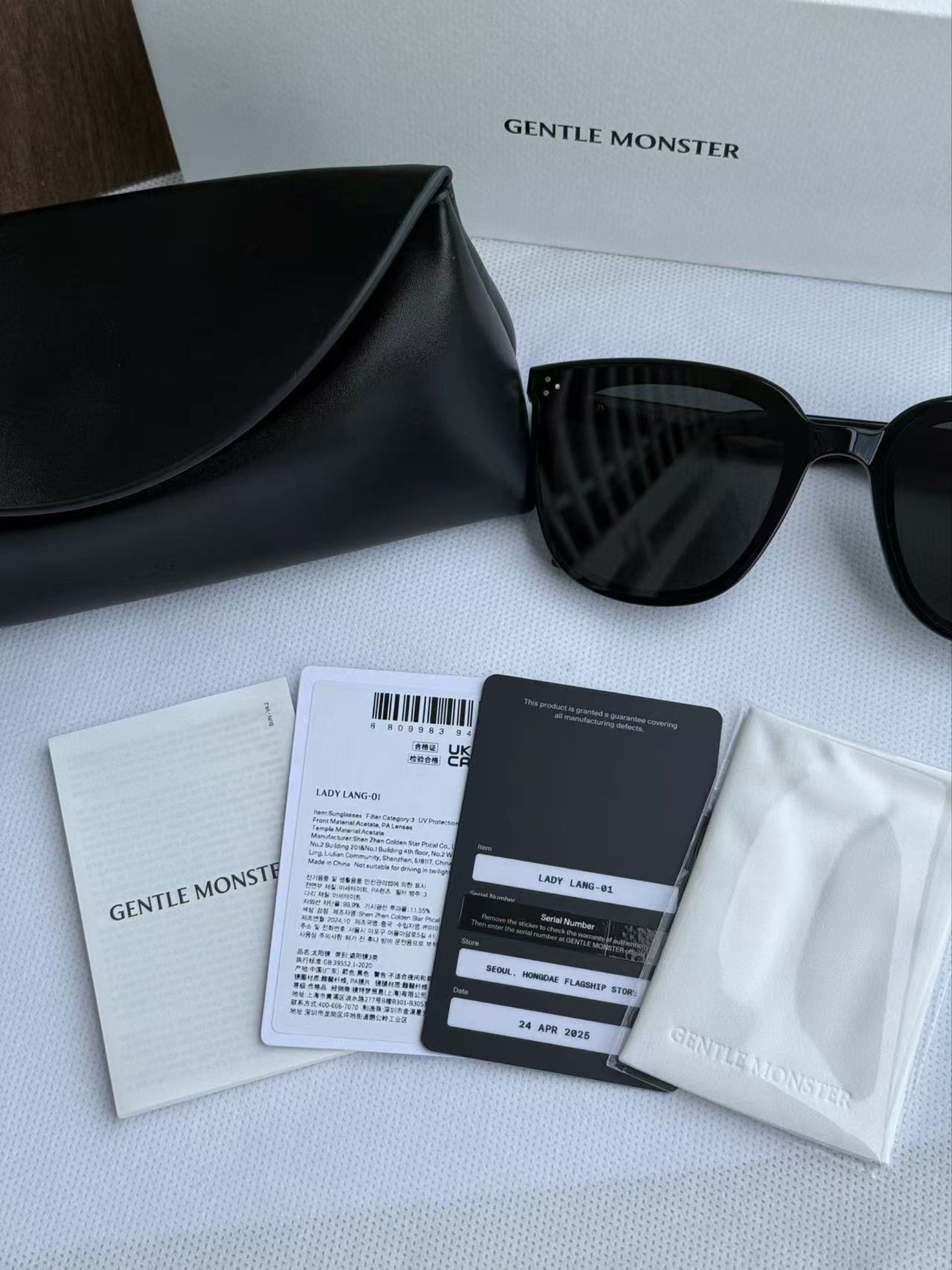 Gentle Monster Lady Lang-01 Sunglasses, Women's Fashion, Watches ...