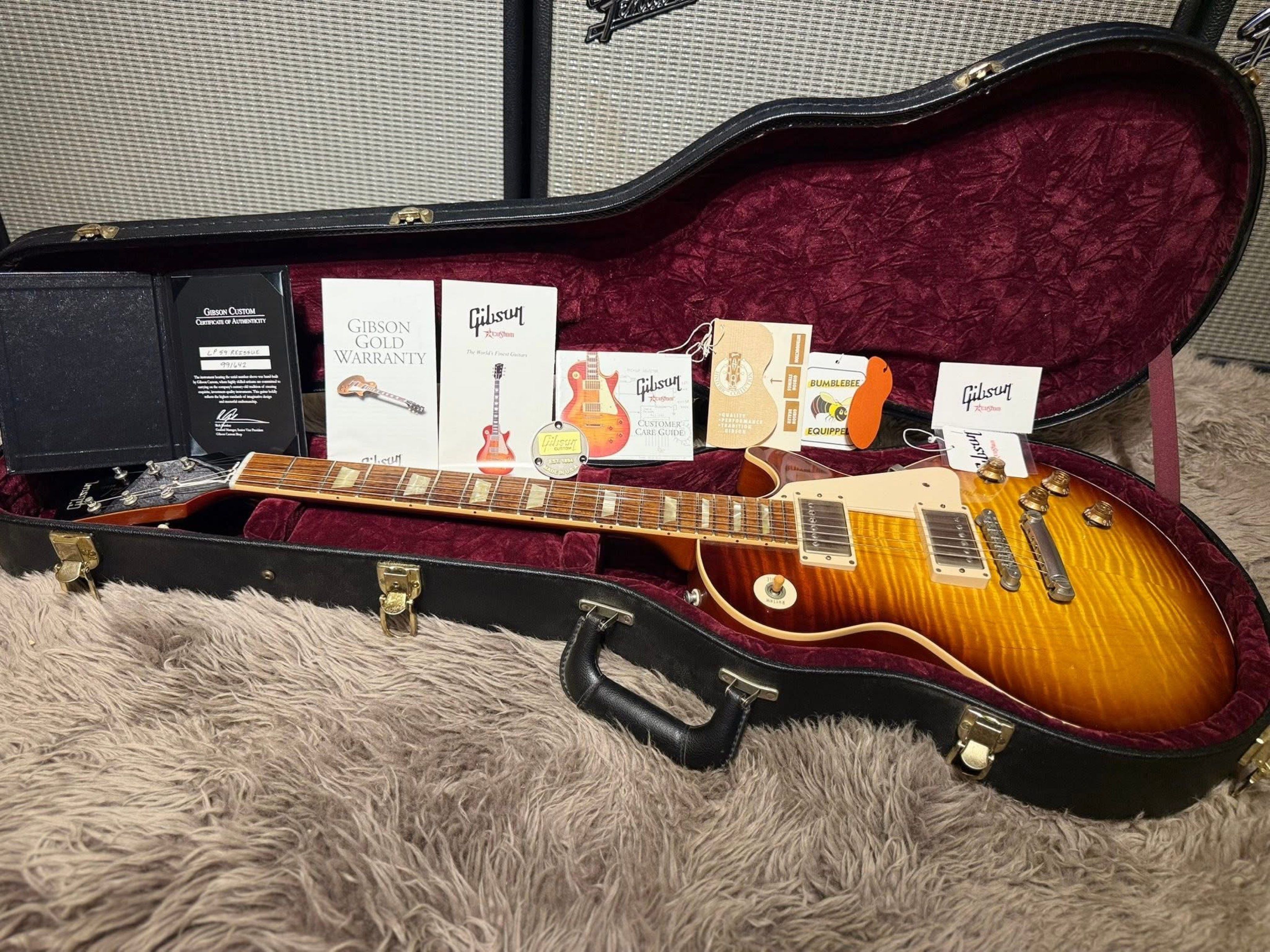 Gibson Les Paul R9 50th Anniversary in Faded Tobacco Burst (3.8kg ...