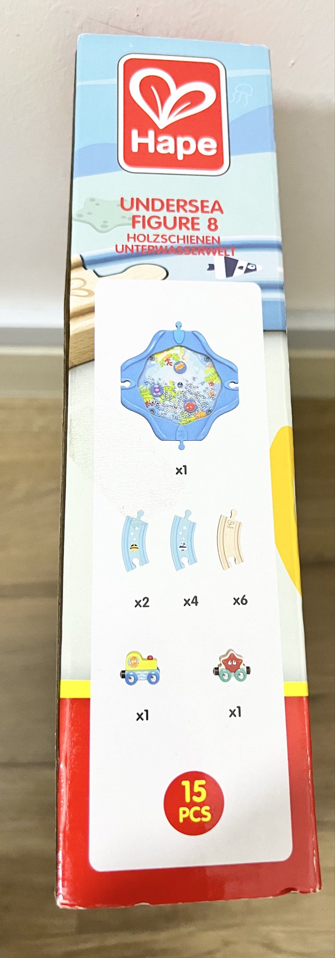 Hape Undersea Figure 8 Wooden Train Set, Hobbies & Toys, Toys & Games ...