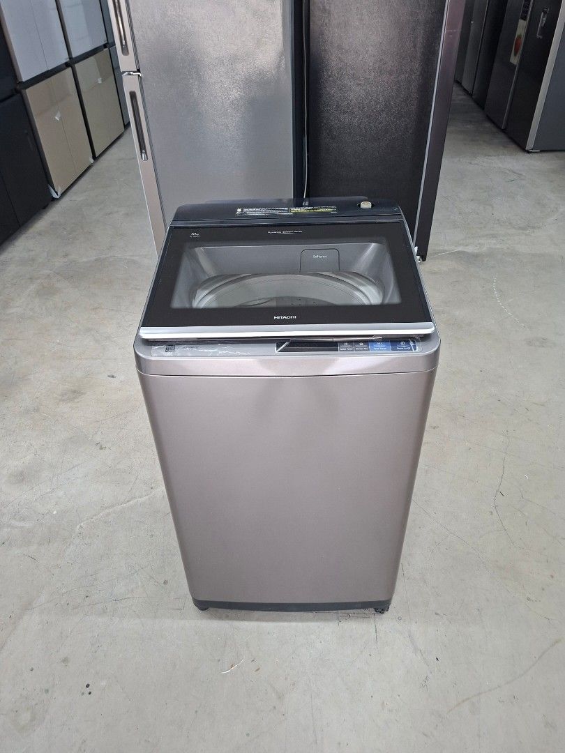HITACHI 10Kg Top Load Auto Self Clean Washing Machine Model: SF-100XAV ...
