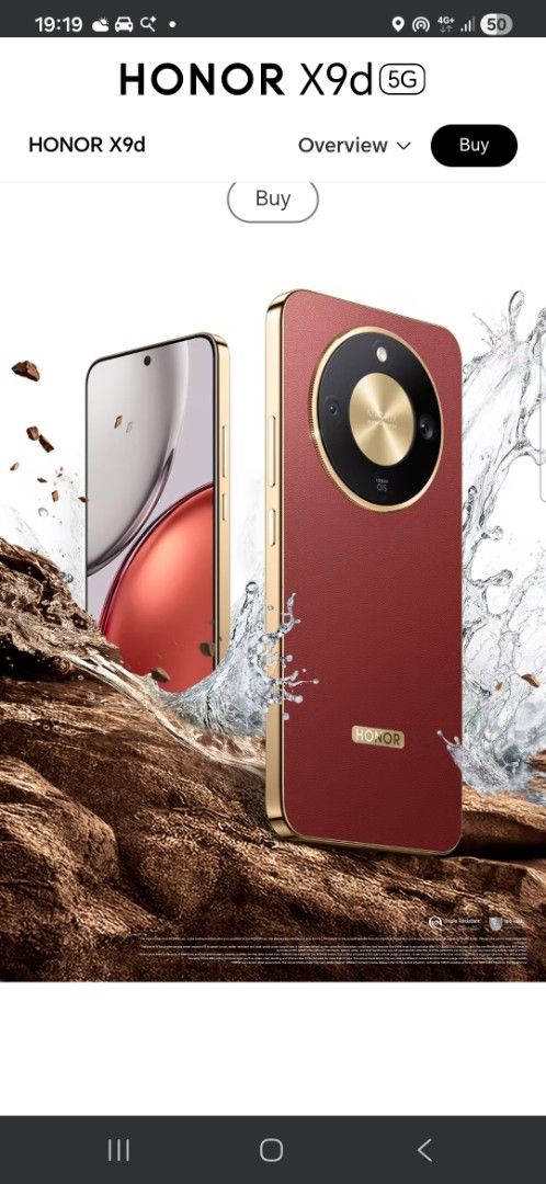 Honor X9d 5G Smartphone - Red, Mobile Phones & Gadgets, Mobile Phones ...