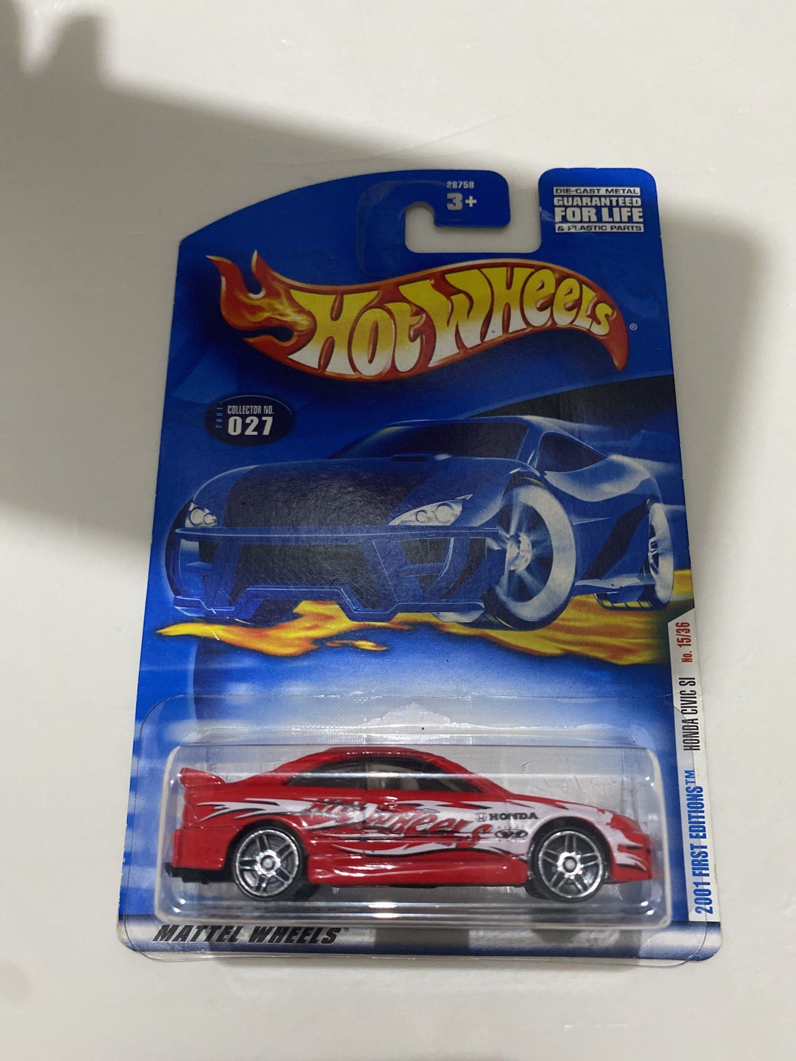 Hot Wheels 2001 First Editions Honda Civic Si, Hobbies & Toys, Toys ...