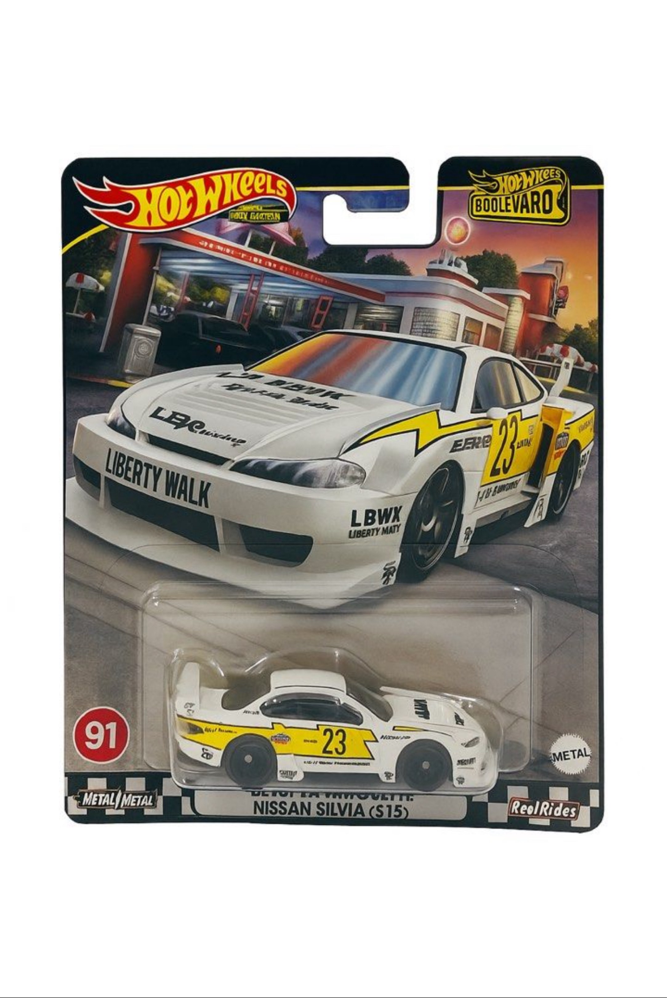 Hot Wheels Boulevard Nissan Silvia (S15), Hobbies & Toys, Toys & Games ...