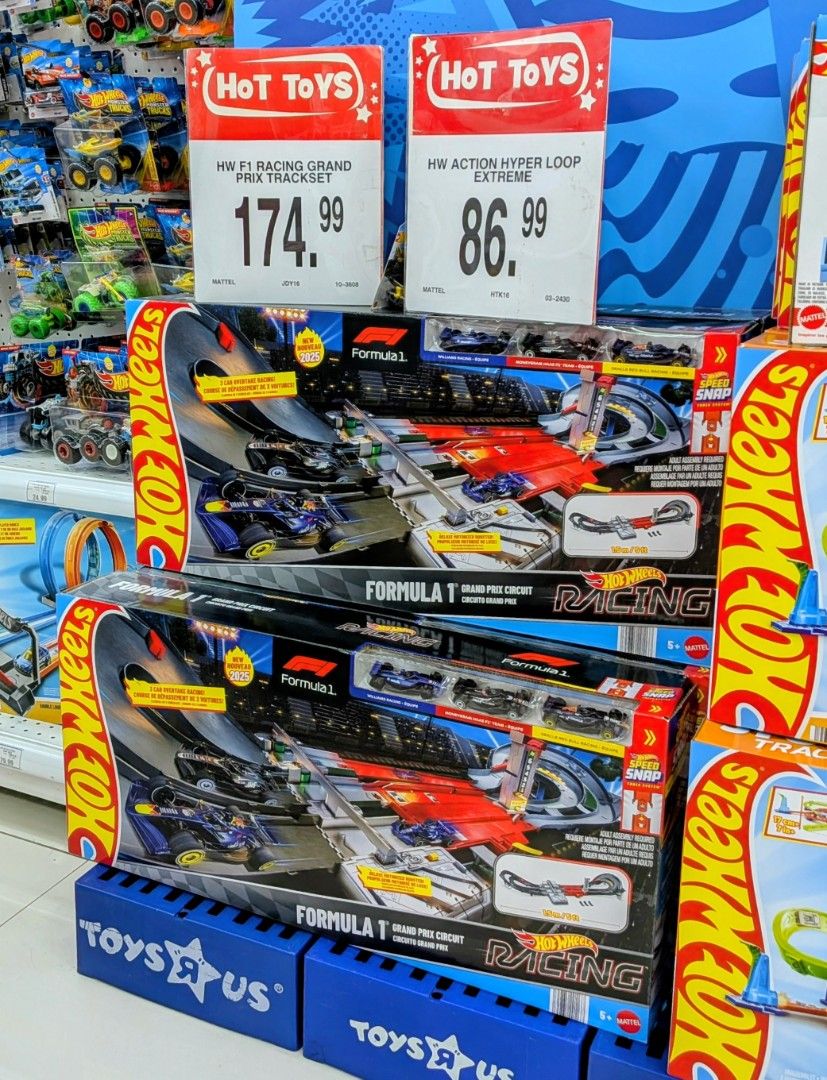 Hot Wheels Formula 1 Racing Grand Prix Trackset (2025 Edition), Hobbies ...
