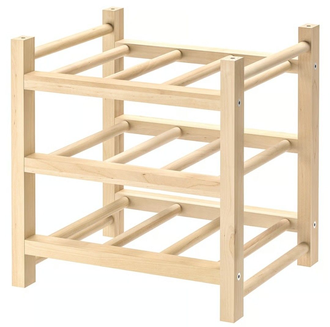 IKEA Wine Rack - Holds 9 Bottles, Furniture & Home Living, Furniture ...