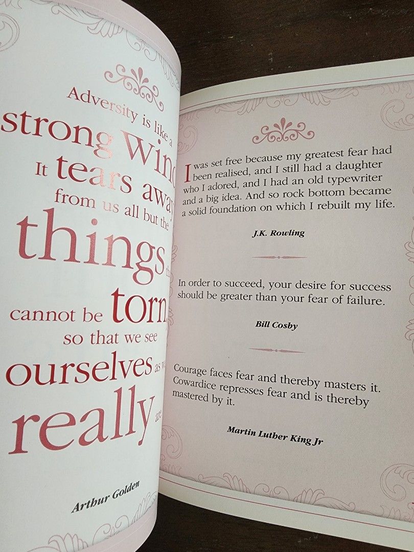 Inspirational Quotes Book, Hobbies & Toys, Books & Magazines, Fiction ...