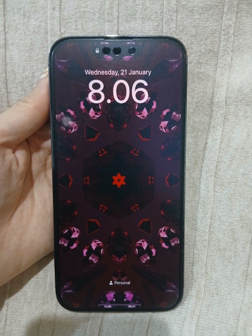 Iphone 14 Pro Max 128 GB Deep Purple, Telepon Seluler & Tablet, iPhone ...