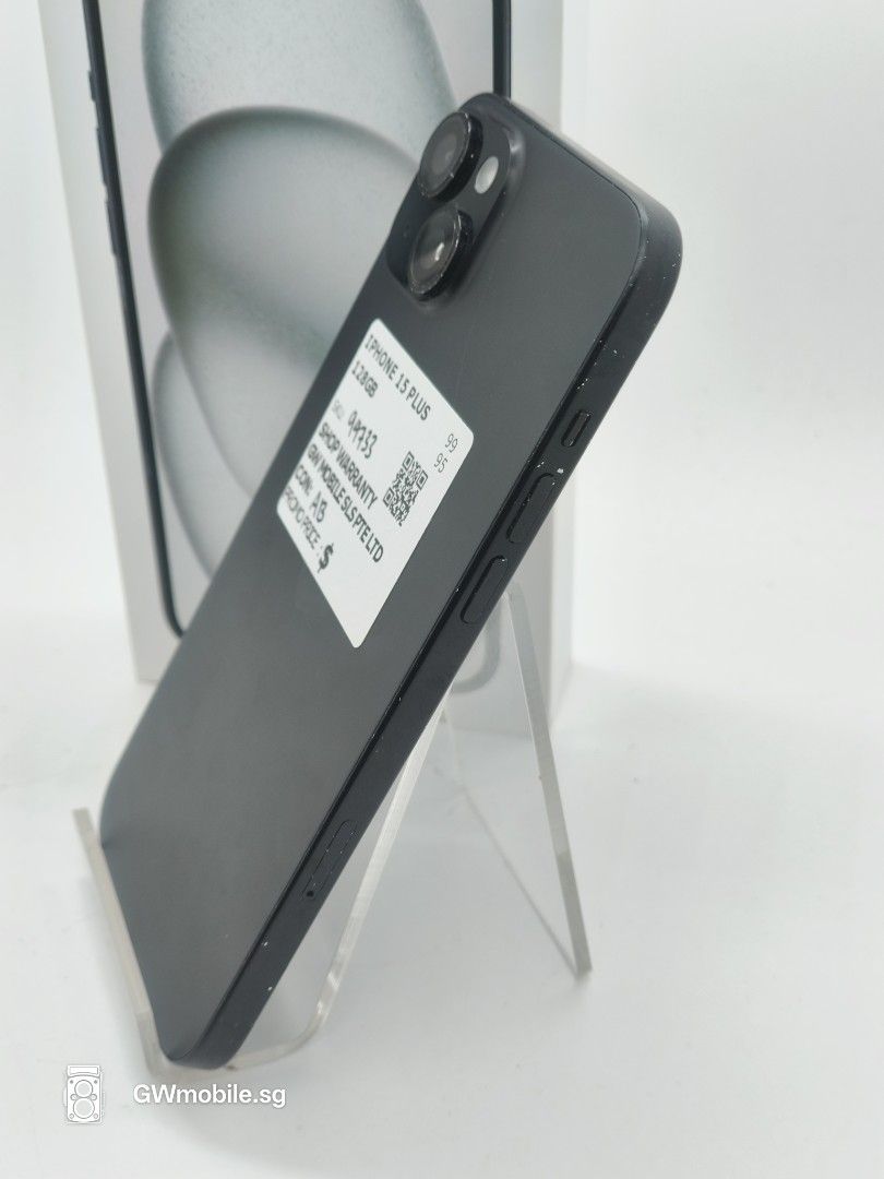 iPhone 15 Plus Black 128GB, Mobile Phones & Gadgets, Mobile Phones ...