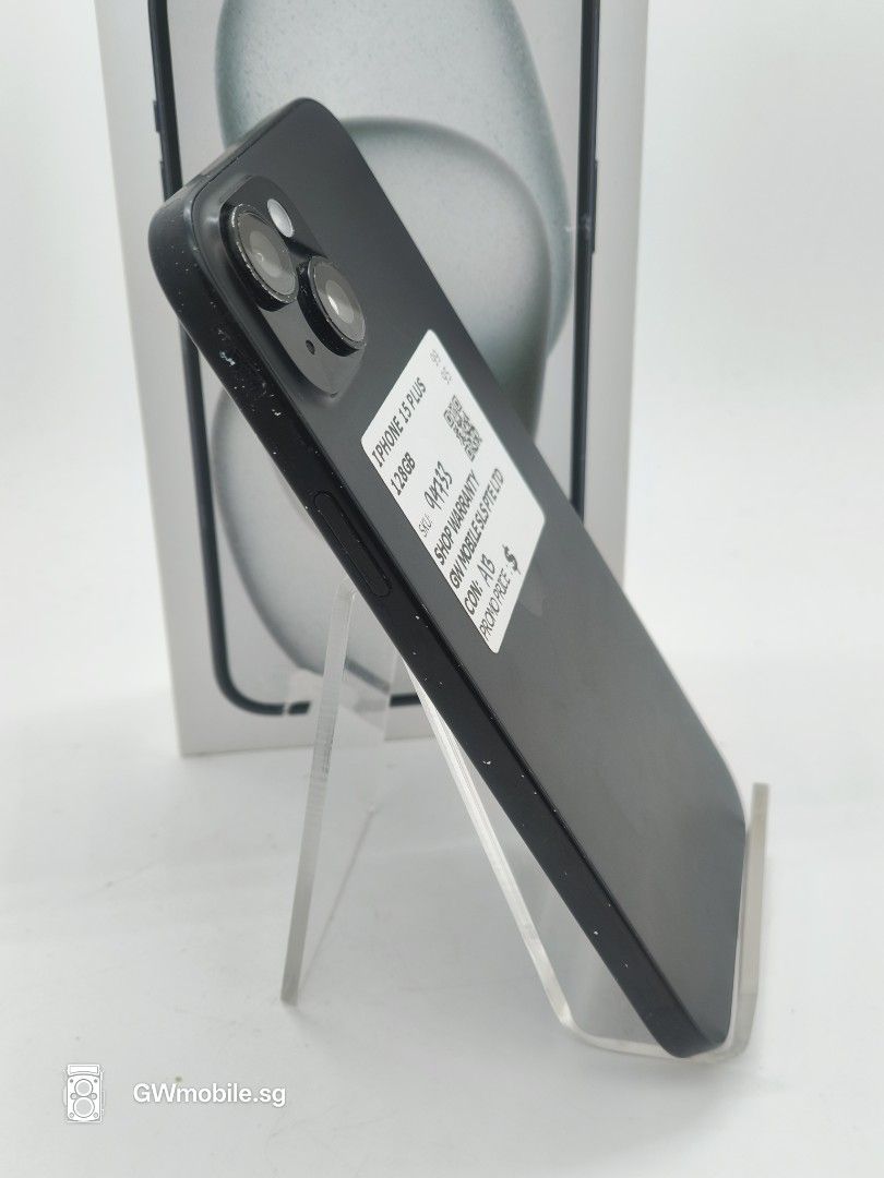 iPhone 15 Plus Black 128GB, Mobile Phones & Gadgets, Mobile Phones ...