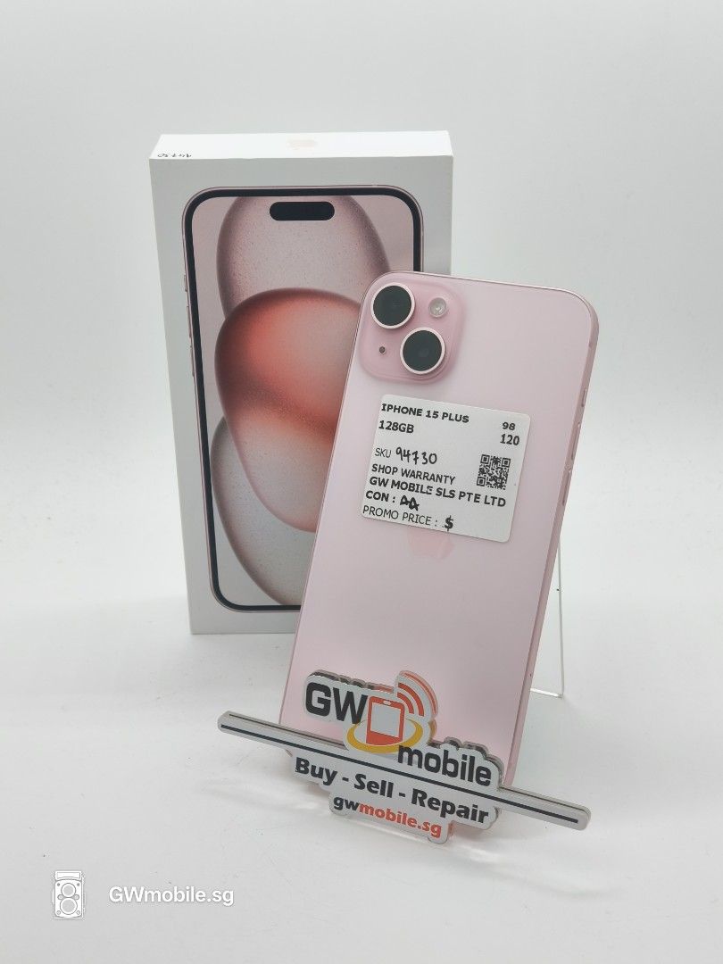 iPhone 15 Plus Pink 128GB, Mobile Phones & Gadgets, Mobile Phones ...