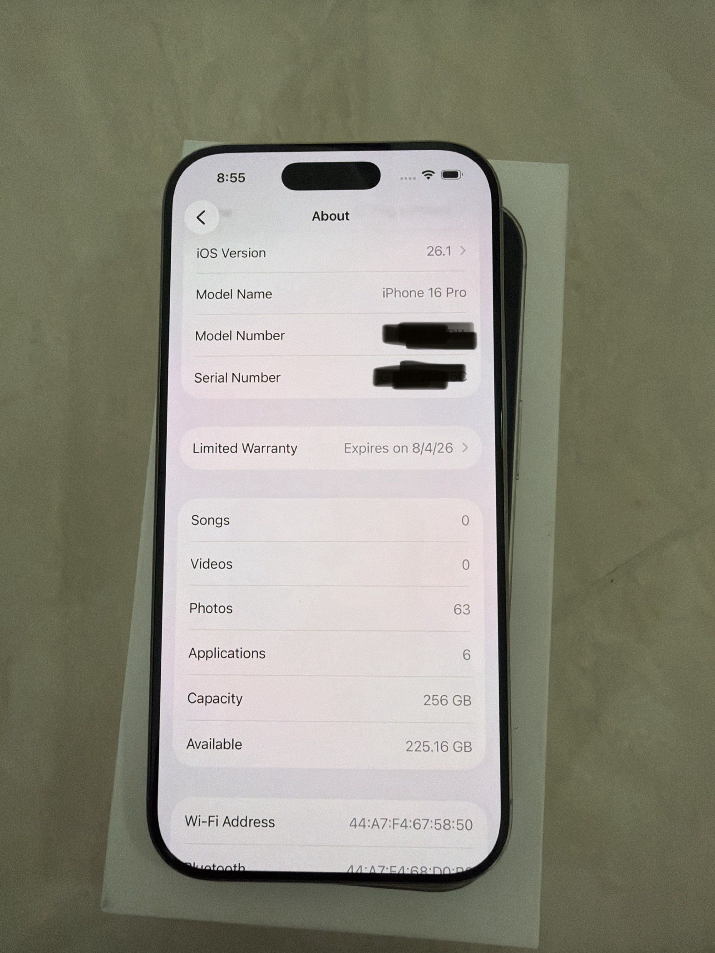 iPhone 16 Pro 256GB Natural Titanium, Mobile Phones & Gadgets, Mobile ...