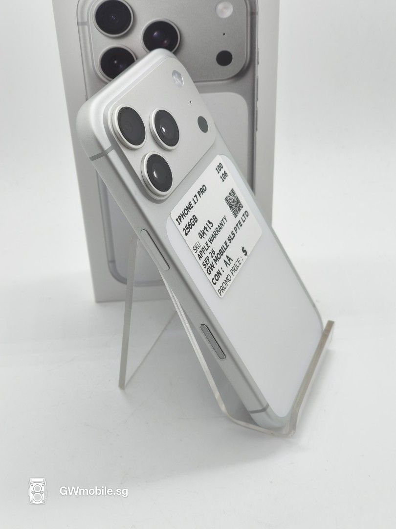 iPhone 17 Pro Silver 256GB, Mobile Phones & Gadgets, Mobile Phones ...