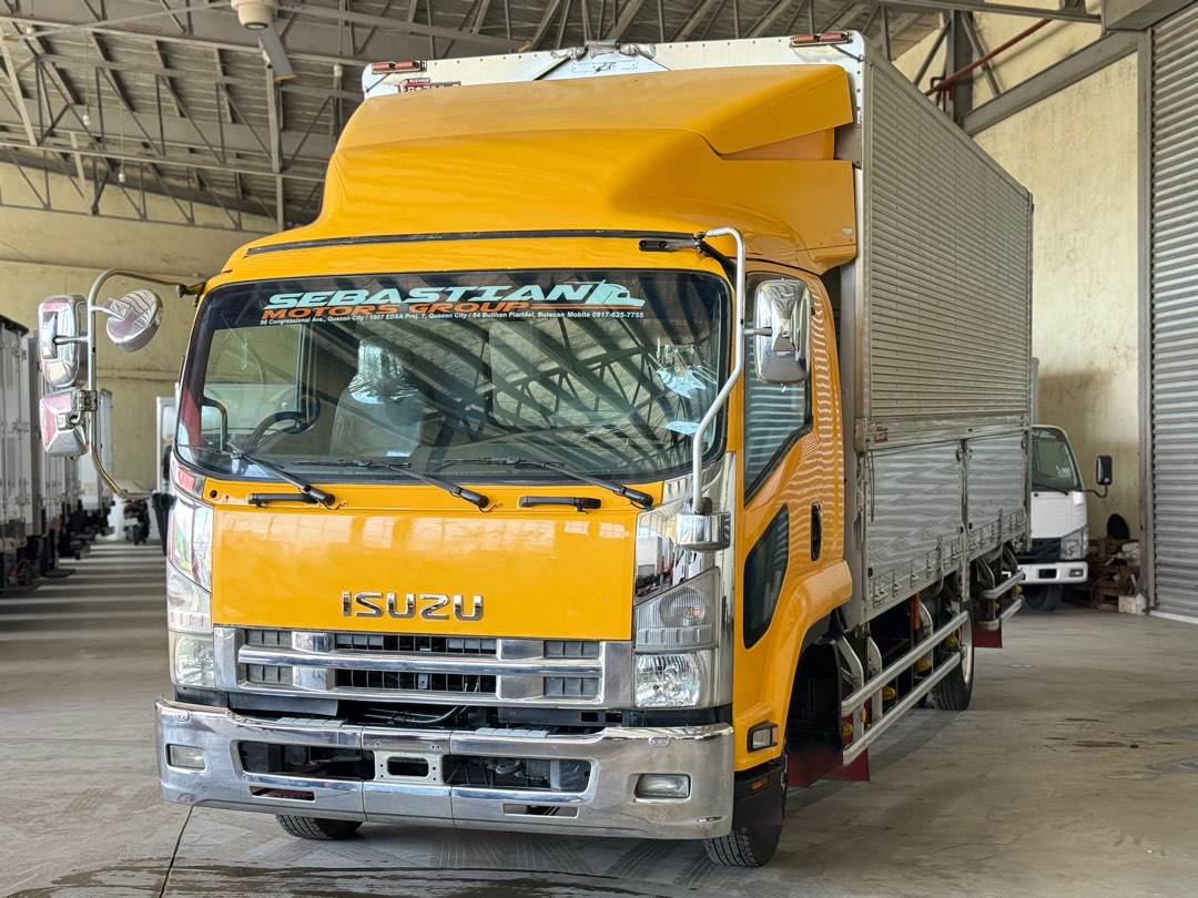 Isuzu Forward F-Series 21ft Aluminum Wingvan with powerlifter, Special ...