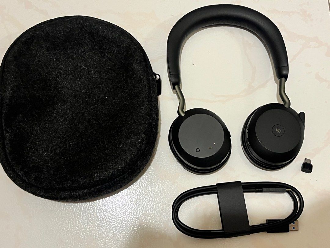 Jabra Evolve2 75 - Like New, Audio, Headphones & Headsets on Carousell