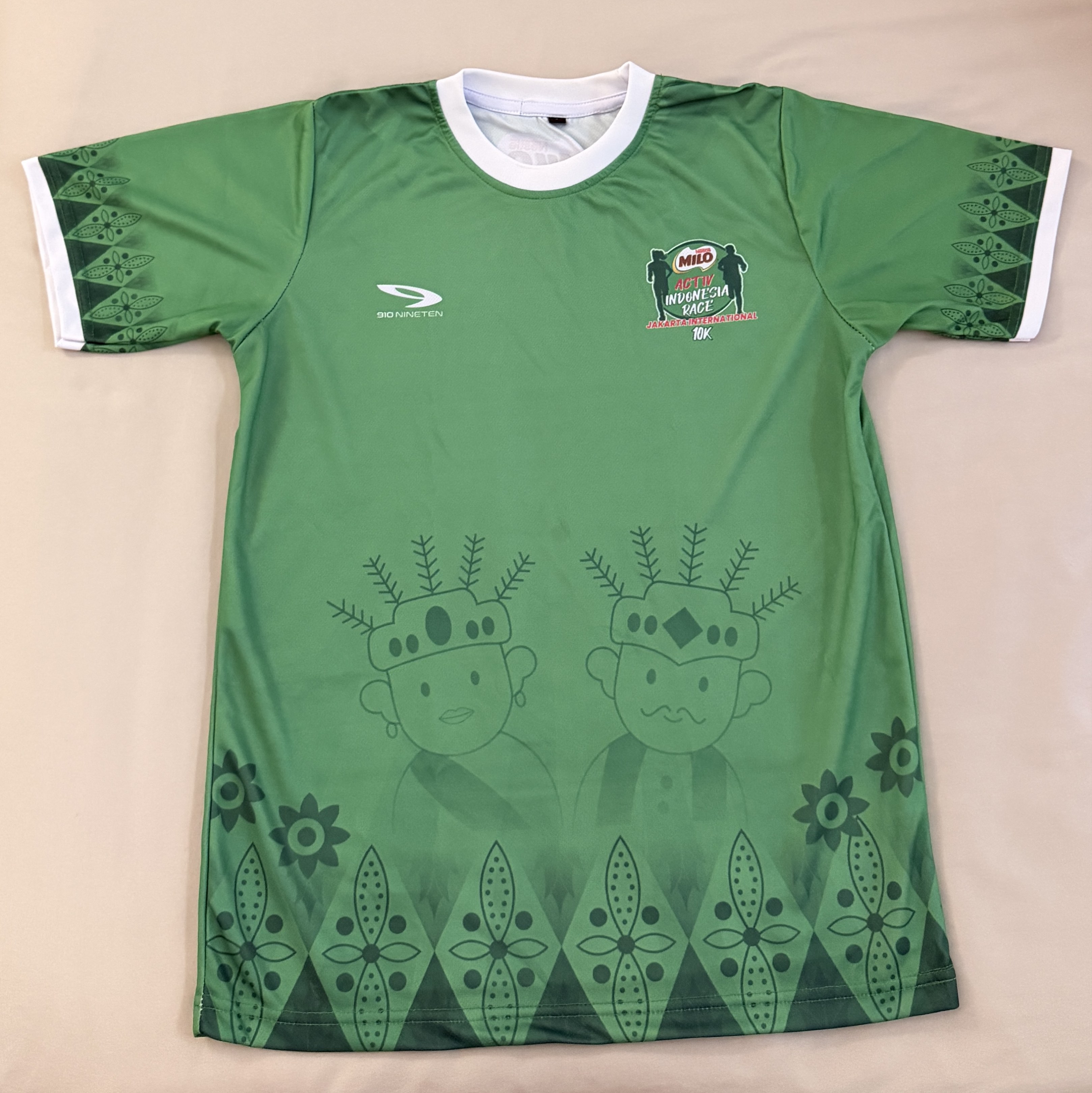 Jersey Milo Run 2025 910 uk S, Olah Raga, Baju Olahraga di Carousell