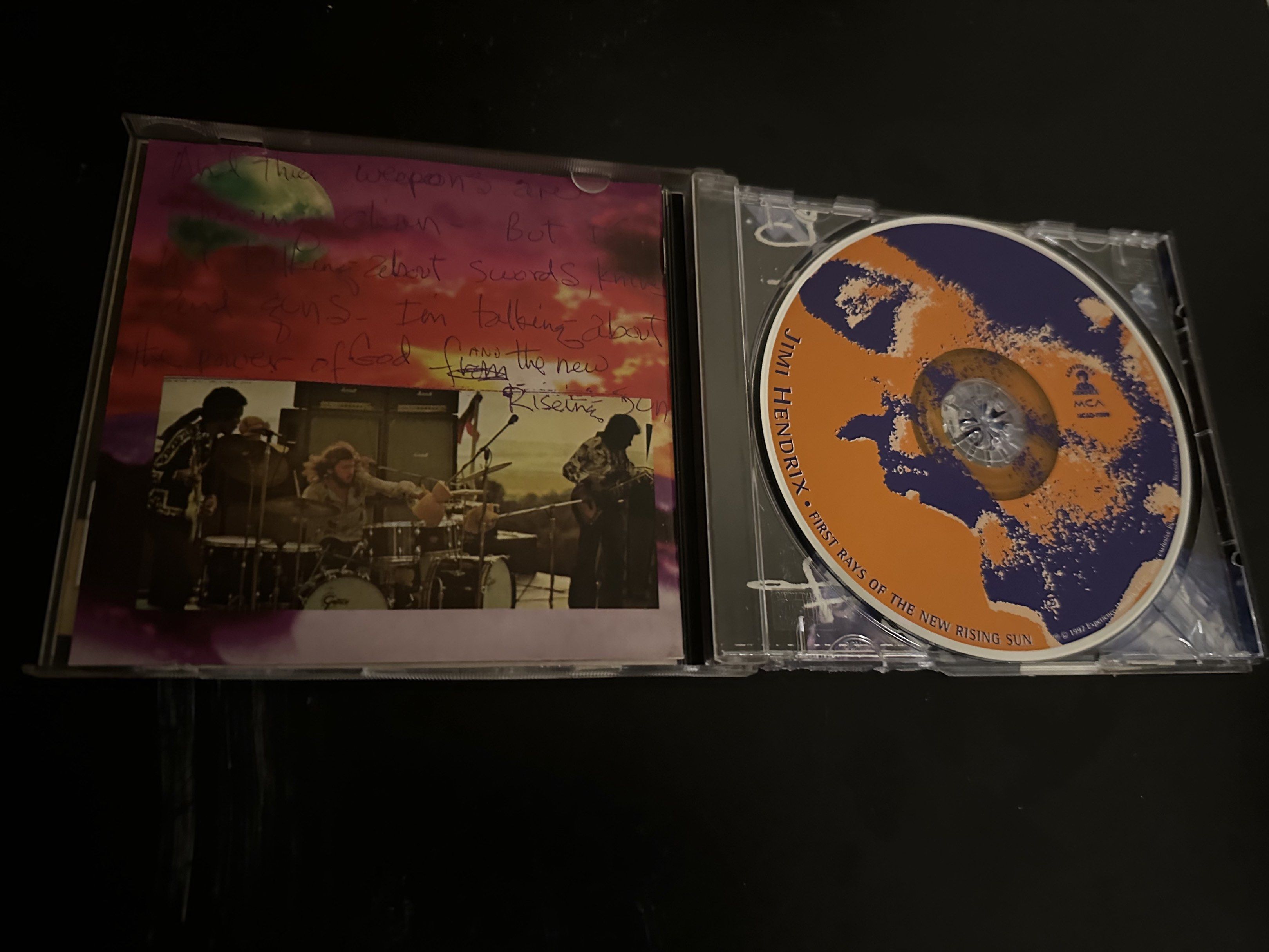 Jimi Hendrix - First Rays of the New Rising Sun CD, Hobbies & Toys ...