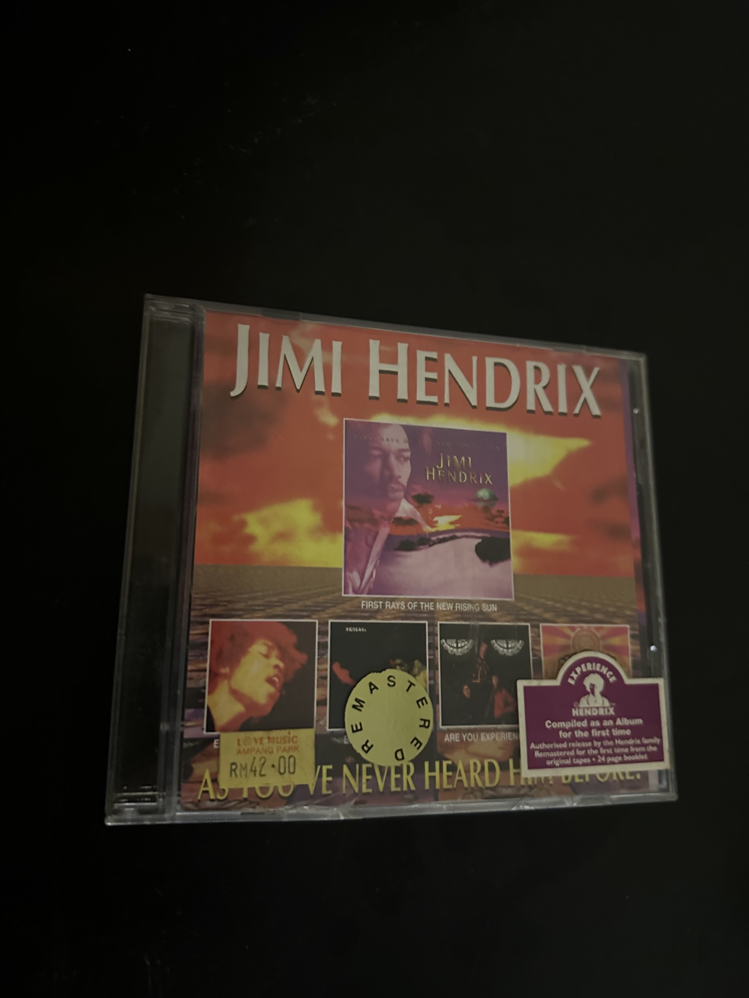 Jimi Hendrix - First Rays of the New Rising Sun CD, Hobbies & Toys ...