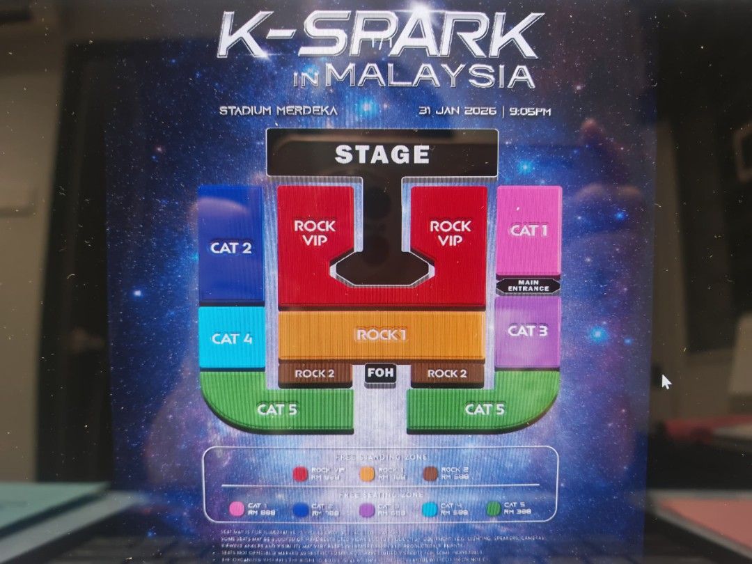 K spark event Gdragon, Tickets & Vouchers, Event Tickets on Carousell