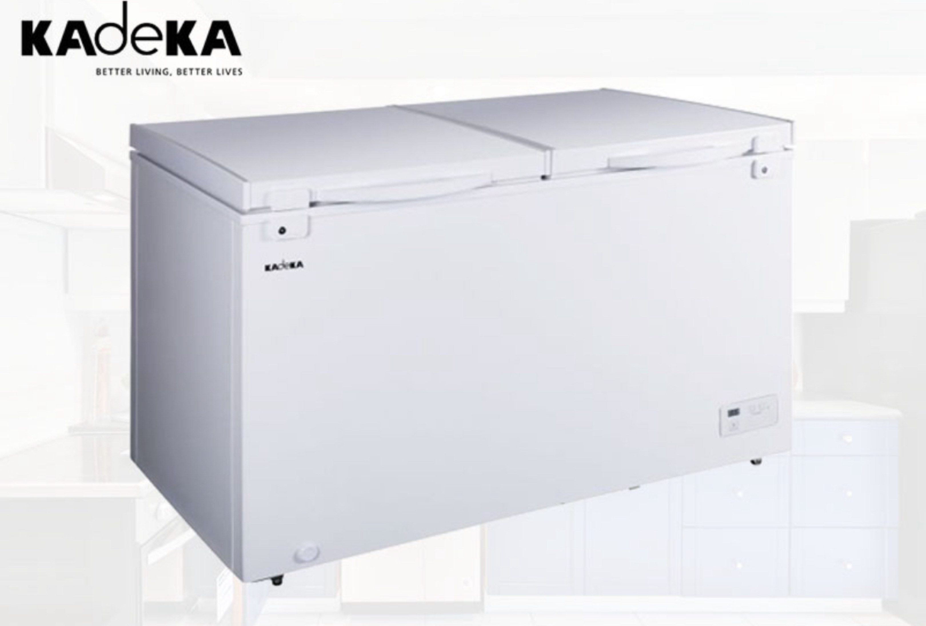 Kadeka Chest Freezer with wheels KCF-600I, TV & Home Appliances ...