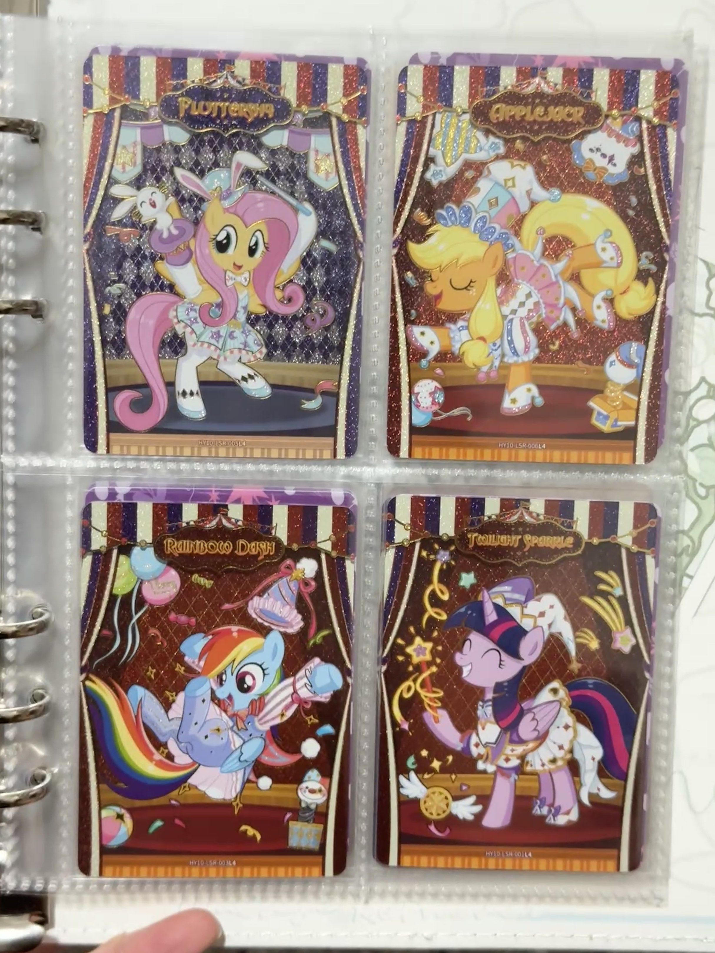 KAYOU My Little Pony Trading Cards LSR - Full Set, Hobbies & Toys, Toys ...