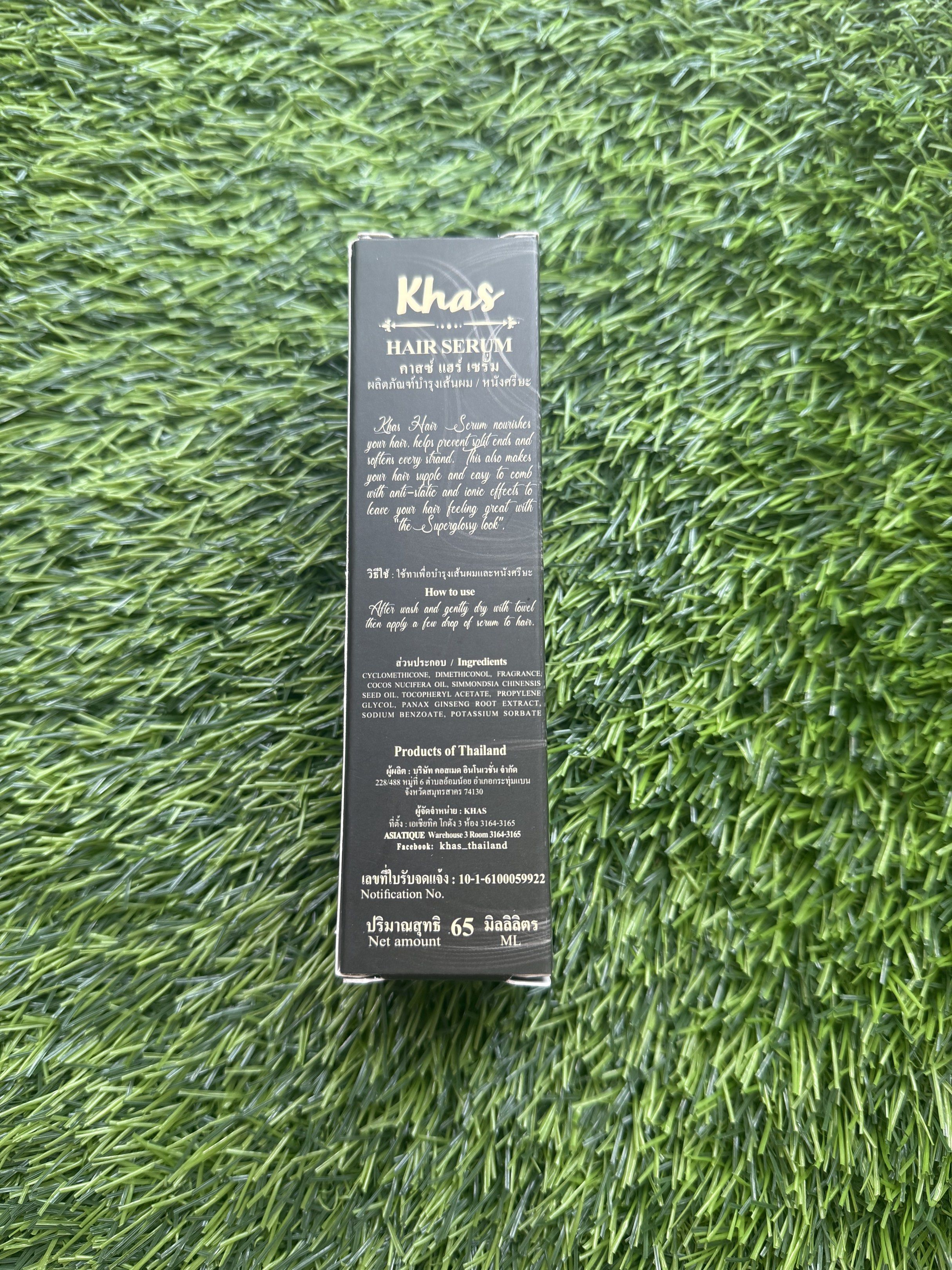 Khas Hair Serum, Beauty & Personal Care, Hair Products on Carousell