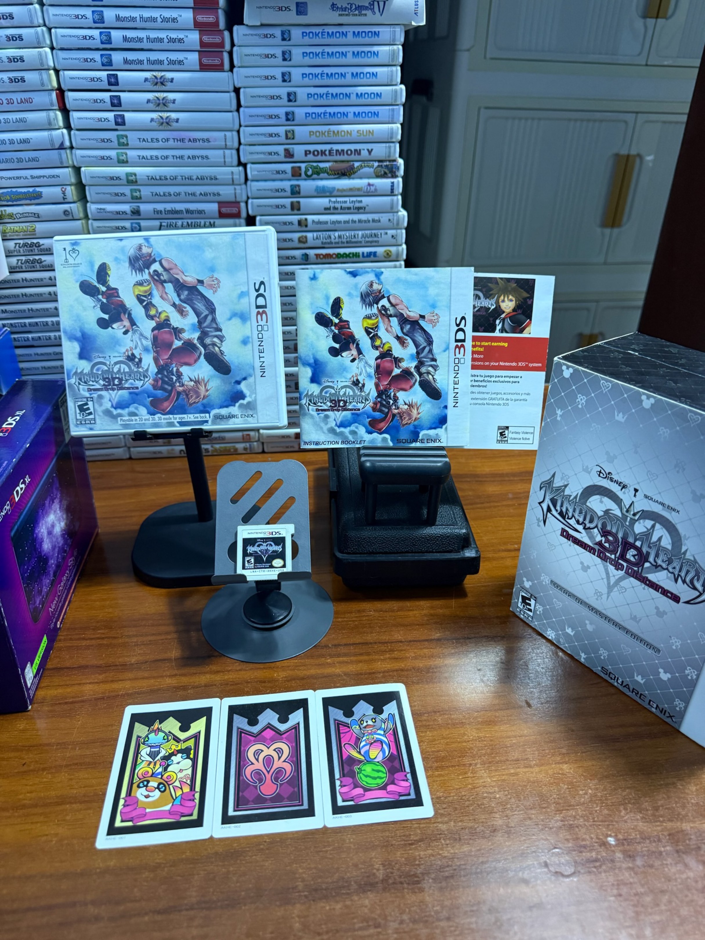 Kingdom Hearts 3D Dream Drop Distance w/cards 3DS/2DS Game, Video ...