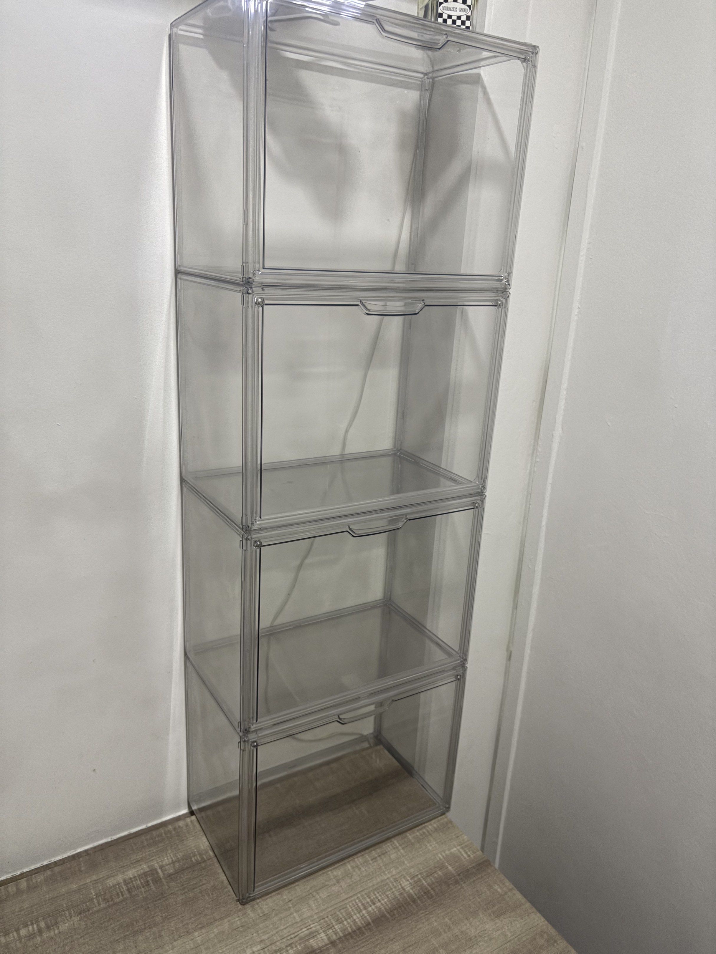 Clear Acrylic Display Box With Magnet Door, Furniture & Home Living ...
