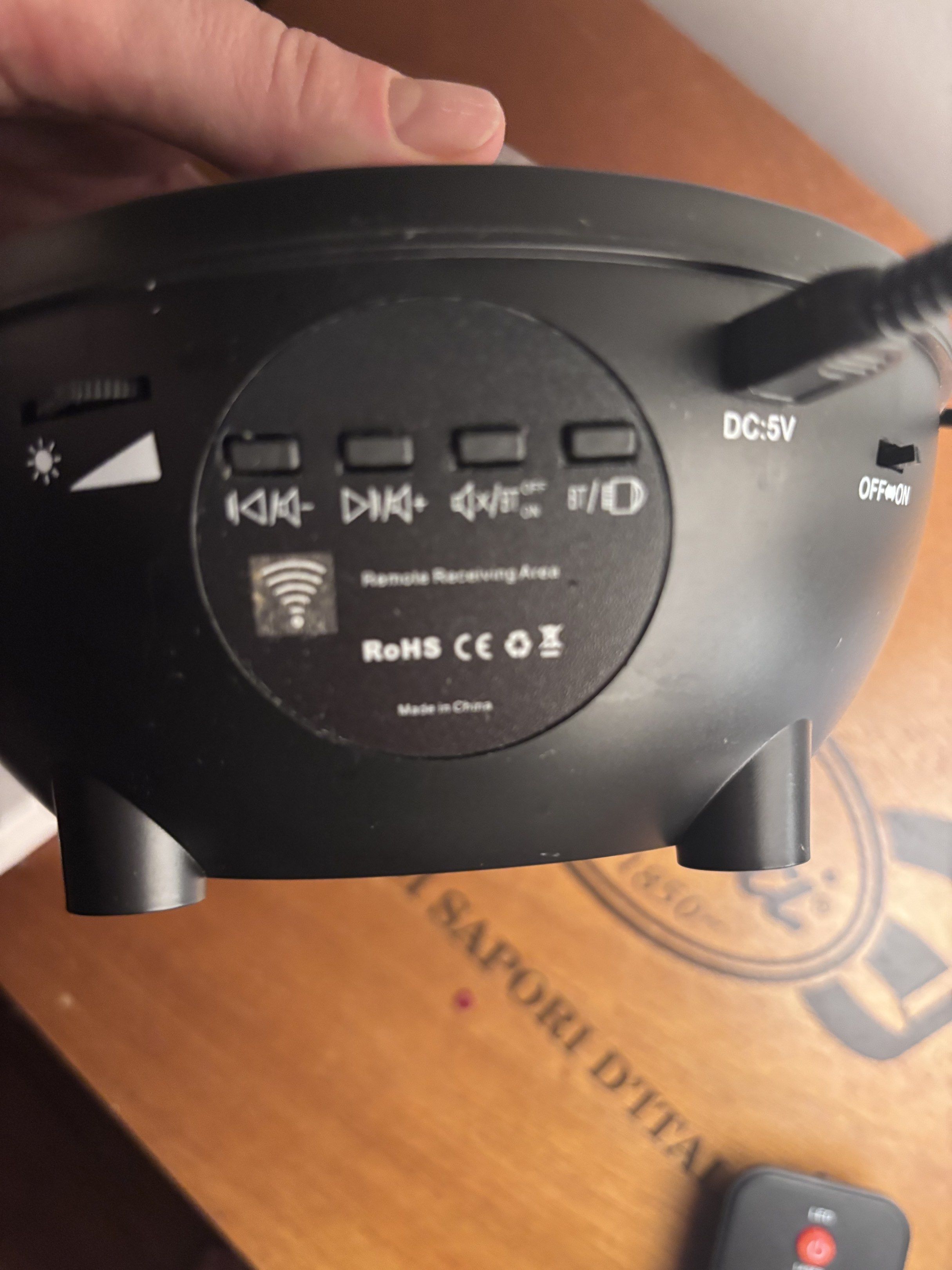 LED Star Projector Night Light with Remote and speaker, Furniture ...