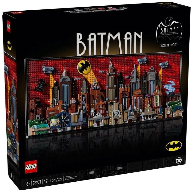 LEGO 76271 DC Batman: The Animated Series Gotham City, Hobbies & Toys ...