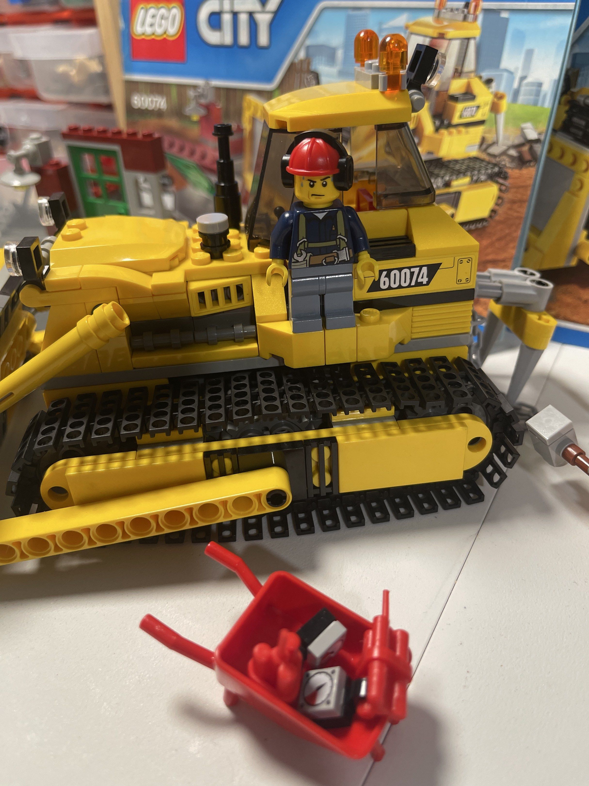 LEGO City Bulldozer Set 60074, Hobbies & Toys, Toys & Games on Carousell