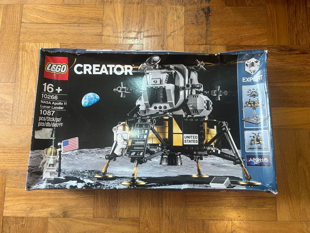 LEGO Creator Expert 10266 Apollo 11 Lunar Lander - Brand New and SEALED ...