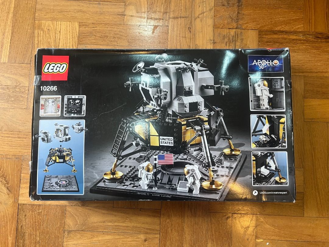 LEGO Creator Expert 10266 Apollo 11 Lunar Lander - Brand New and SEALED ...