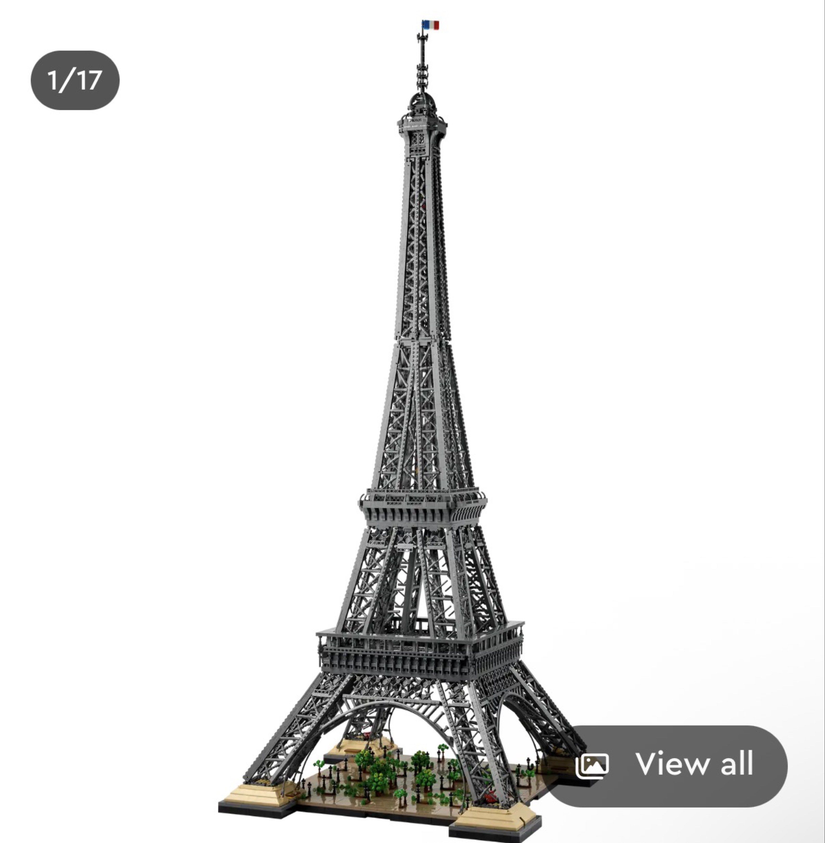 Lego Eiffel Tower Set, Hobbies & Toys, Toys & Games on Carousell