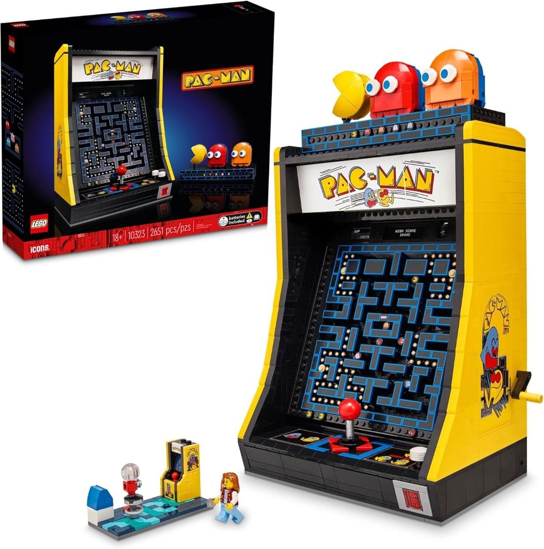 LEGO Icons 10323 PAC-MAN Arcade Set, Hobbies & Toys, Toys & Games on ...